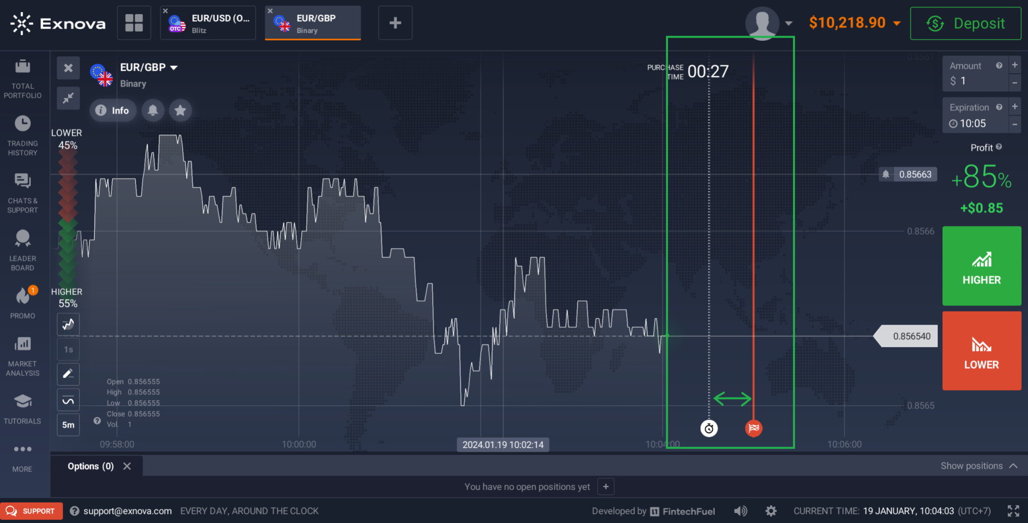 ทำความรู้จักกับ Blitz option สัญญาเทรดบน Exnova ที่ทำให้คุณได้กำไรเร็วเพียงพริบตา | สอนเทรด iq ...